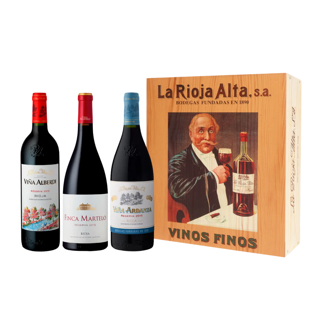 La Rioja Alta Premium Rioja Box Gift Box - Republic - Enoteca and ...